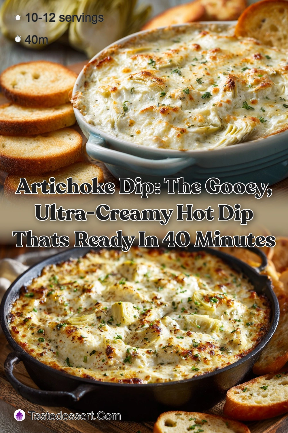 Artichoke Dip: The Easiest, Creamiest Hot Dip Recipe