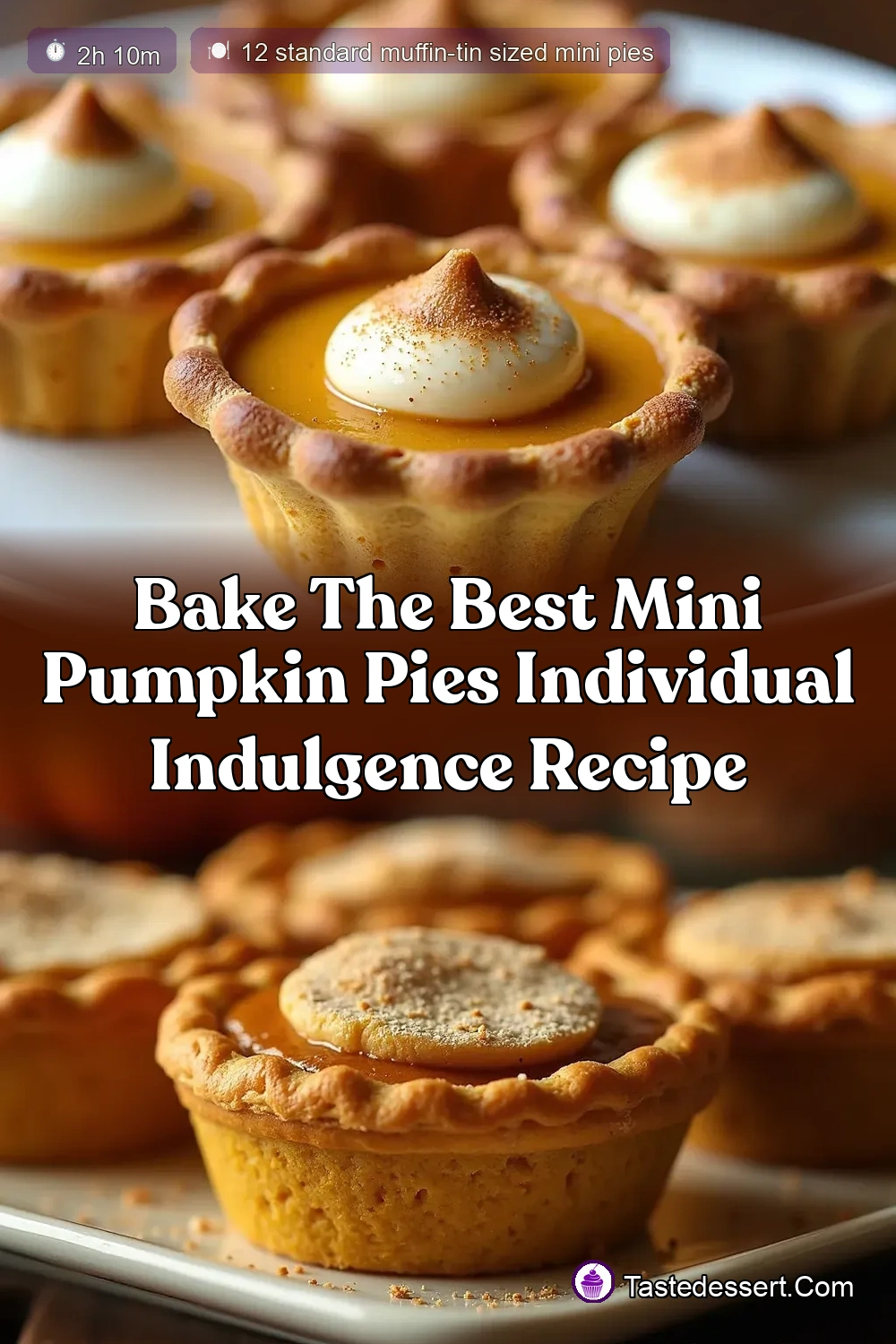 Best Mini Pumpkin Pies Recipe Flaky Crust Spiced Filling