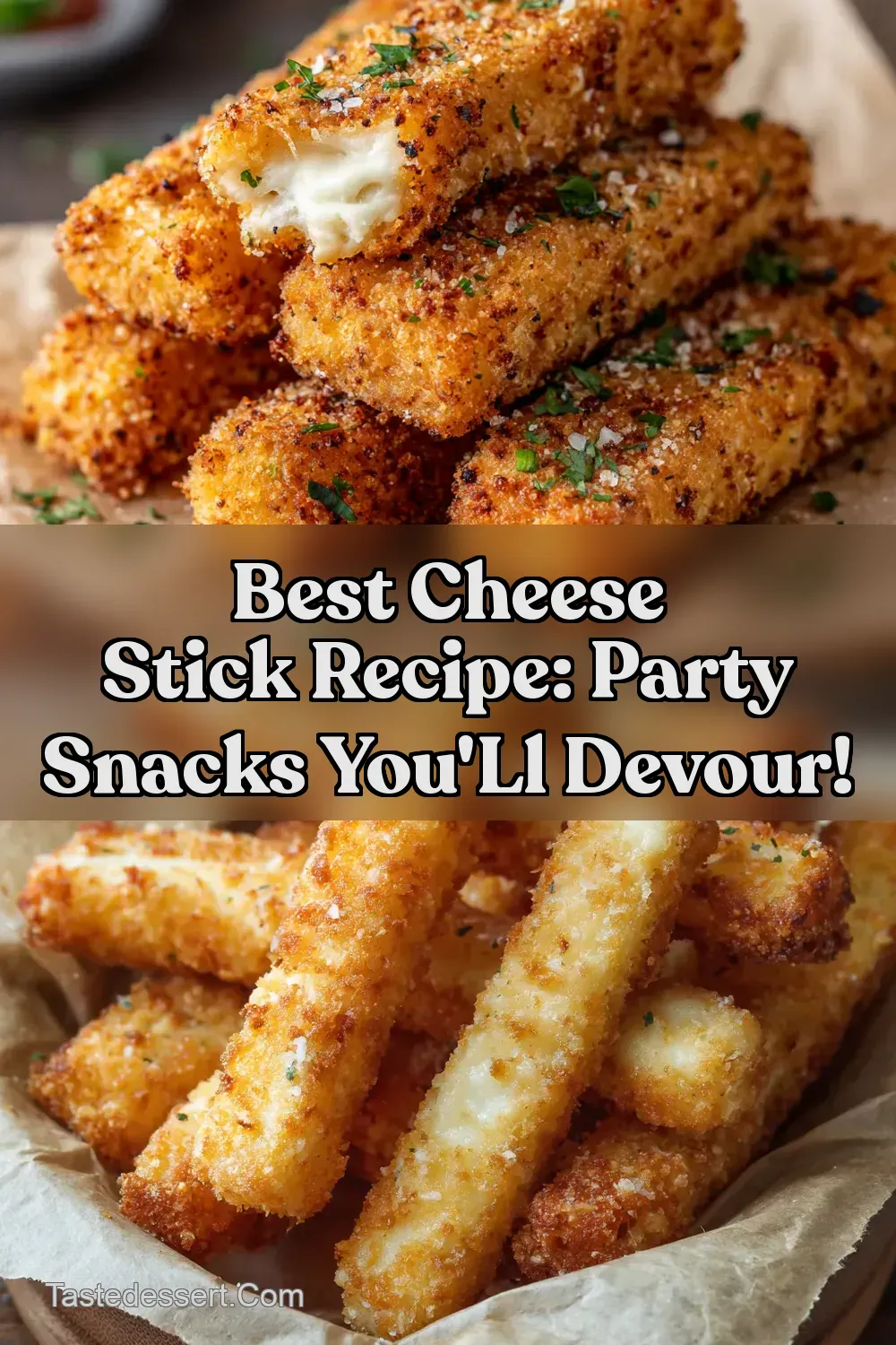 Gourmet Baked Cheese Sticks: A Grown-Up "Stick Cheese"!