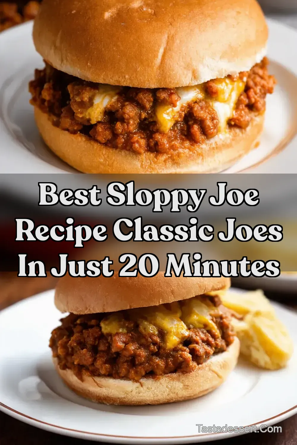 Speedy Sloppy Joes Classic Comfort in just 20 Minutes