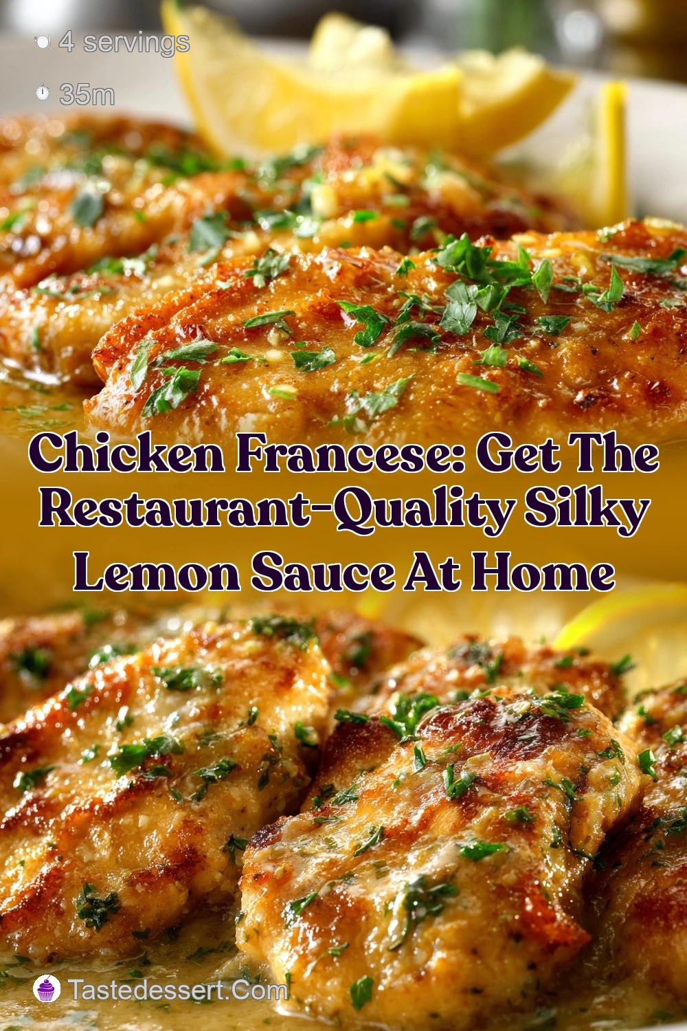 Chicken Francese: Silky Lemon-Butter Chicken Dinner in 35…