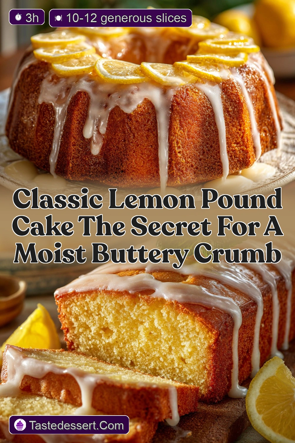 Best Lemon Pound Cake Recipe Buttery Moist Crumb and Zesty…