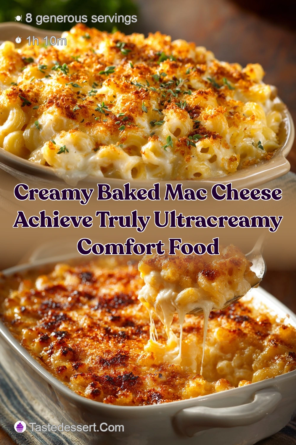 Creamy Baked Mac Cheese The Silky Ultimate Comfort Food…