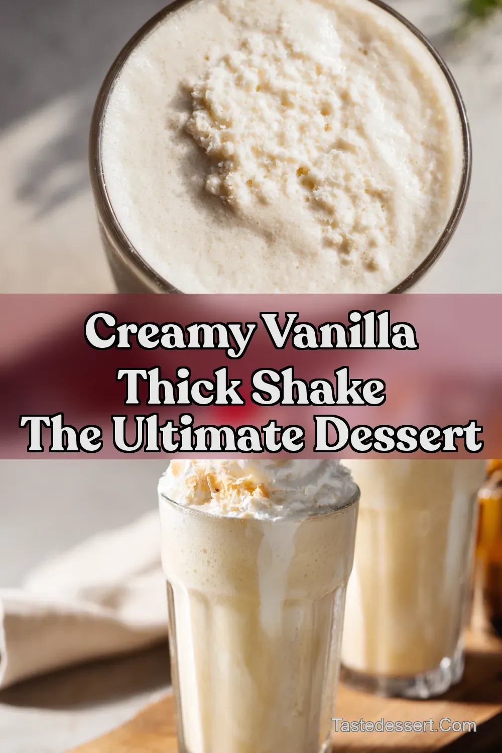 Ultimate Vanilla Thick Shake Recipe Elvis Would Approve
