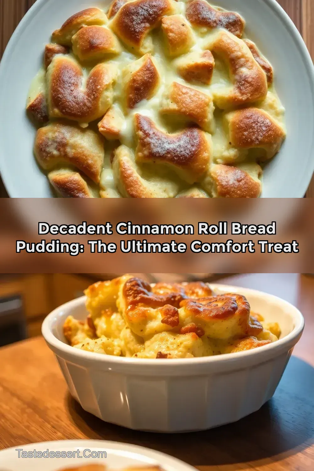 Easy Cinnamon Roll Bread Pudding: A Comforting Family…