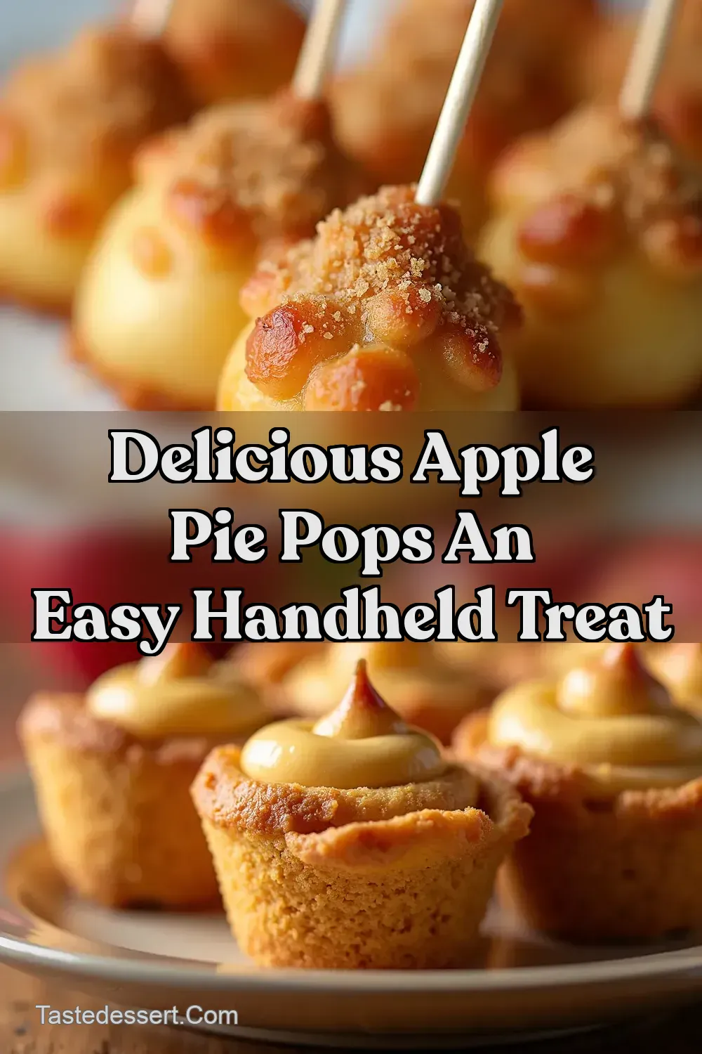 Apple Pie Pops BiteSized Comfort Youll Adore - Taste Dessert