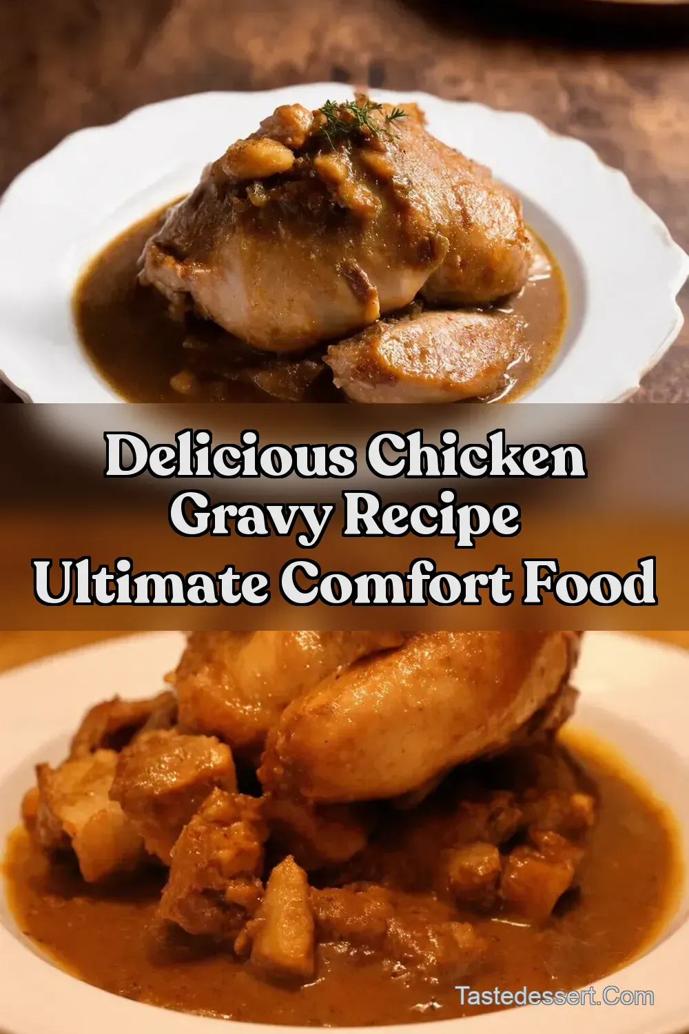 Chicken and Gravy Sunday Roast Style My Secret to Rich Gravy