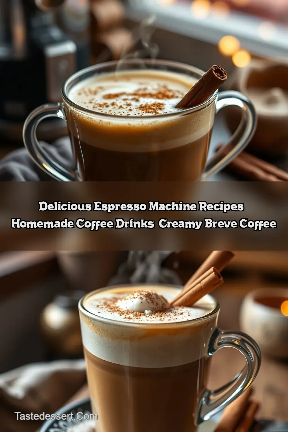 Creamy Breve Coffee: My Easy Luxe Espresso Latte with…