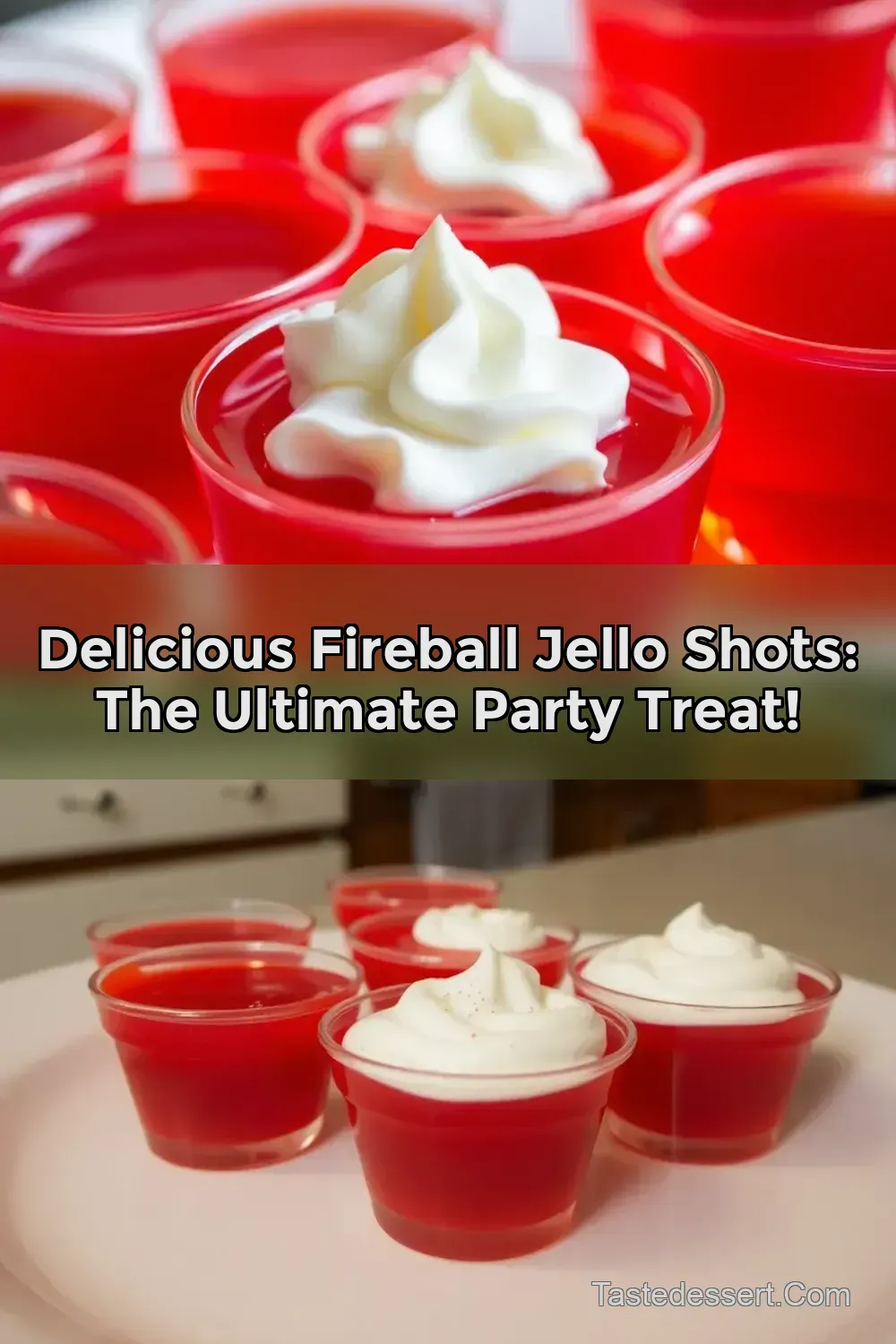 Easy & Fiery Fireball Jello Shots: A Fun Party Treat!