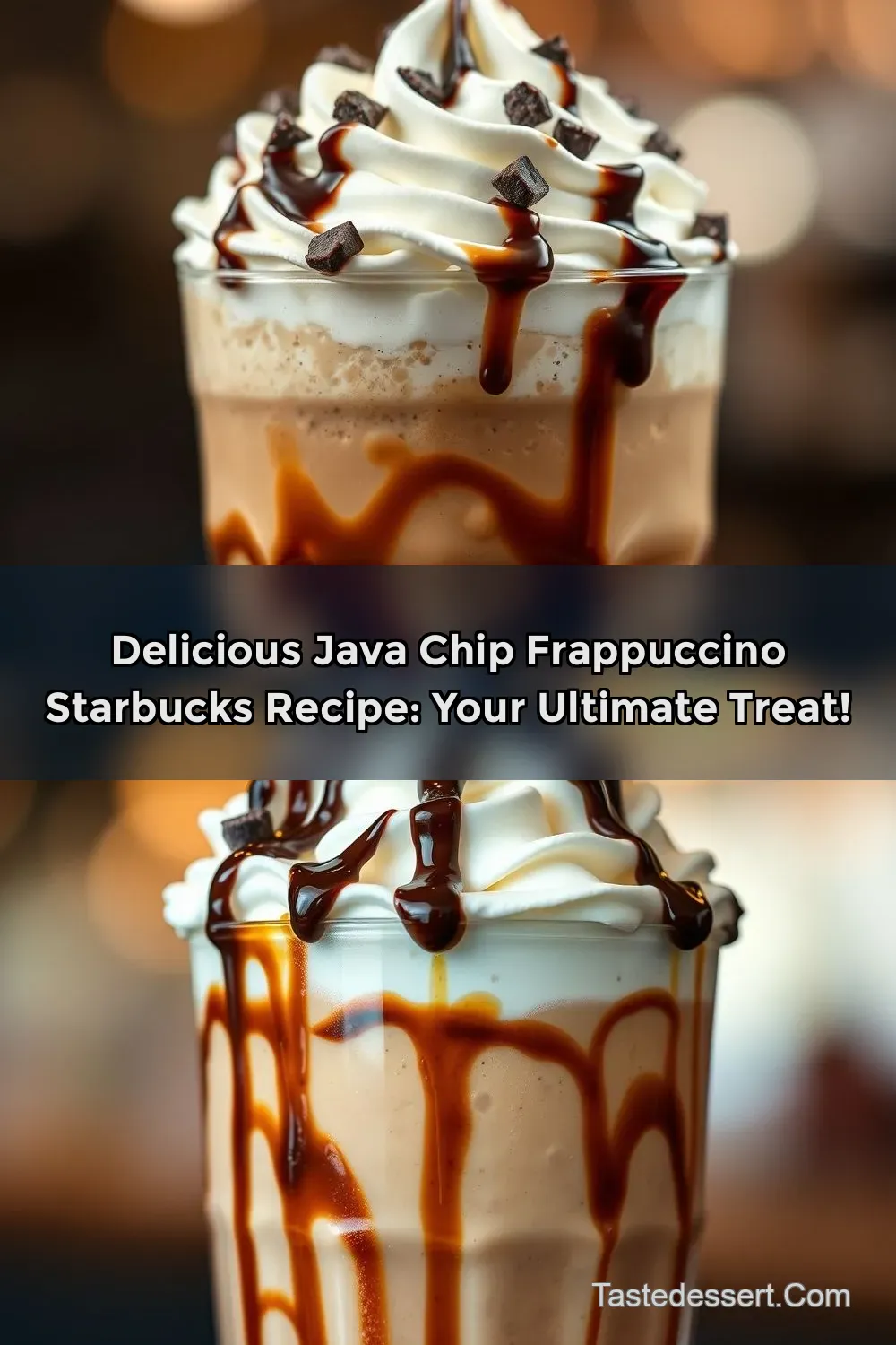 Homemade Java Chip Frappuccino Starbucks: Easy Copycat…