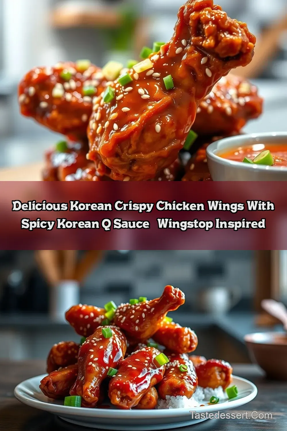 Fiery & Crispy Spicy Korean Q Wingstop Wings – My Ultimate…