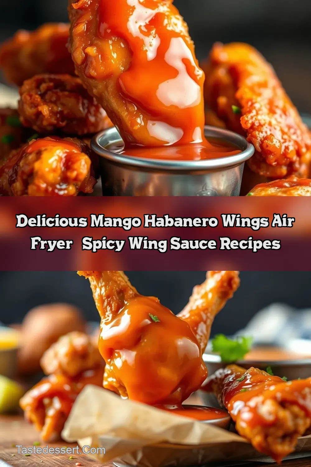 Sweet Heat Mango Habanero Wingstop Wings – My Family’s Game…