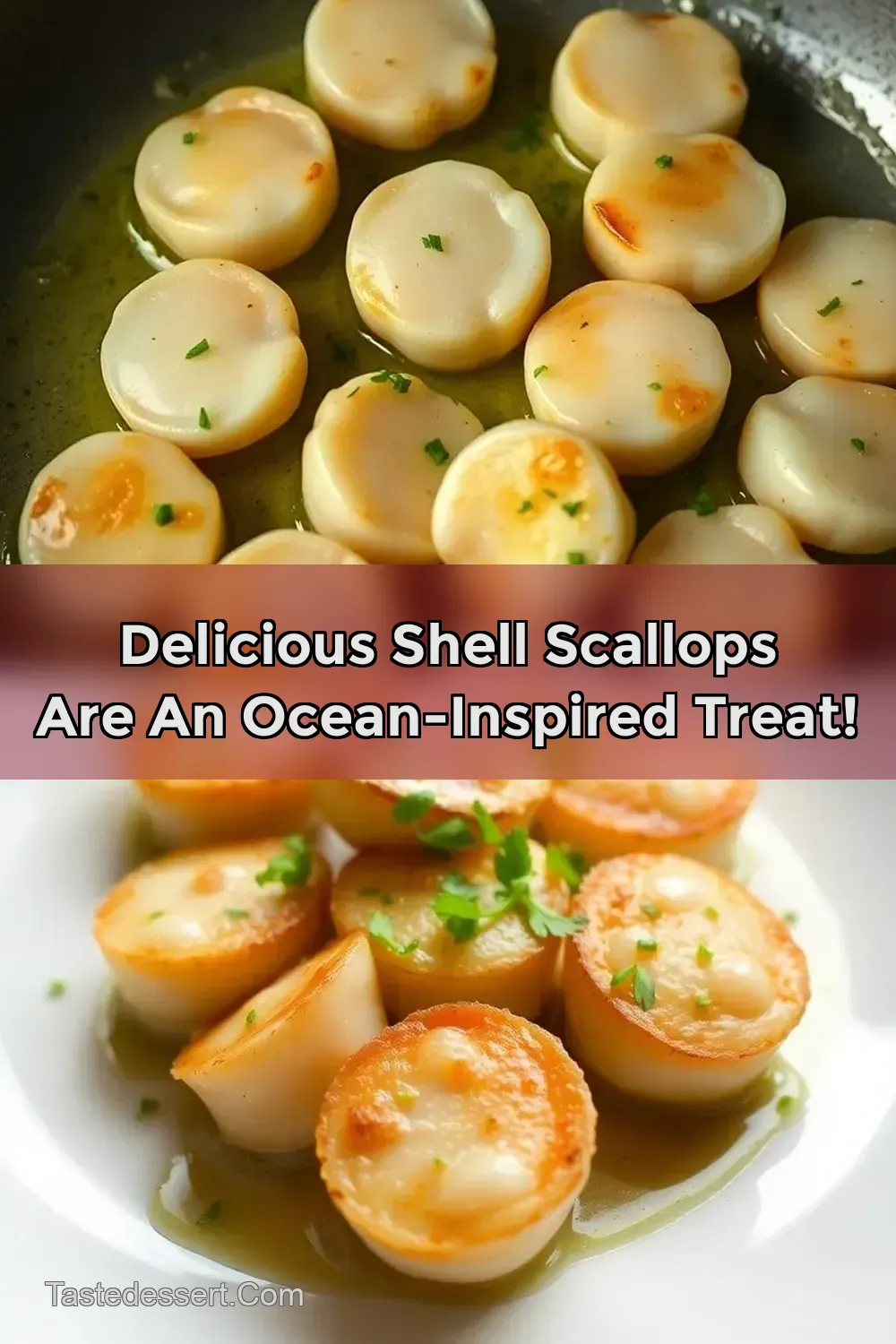 Perfectly Pan-Seared Shell Scallops: A Zesty Delight for…