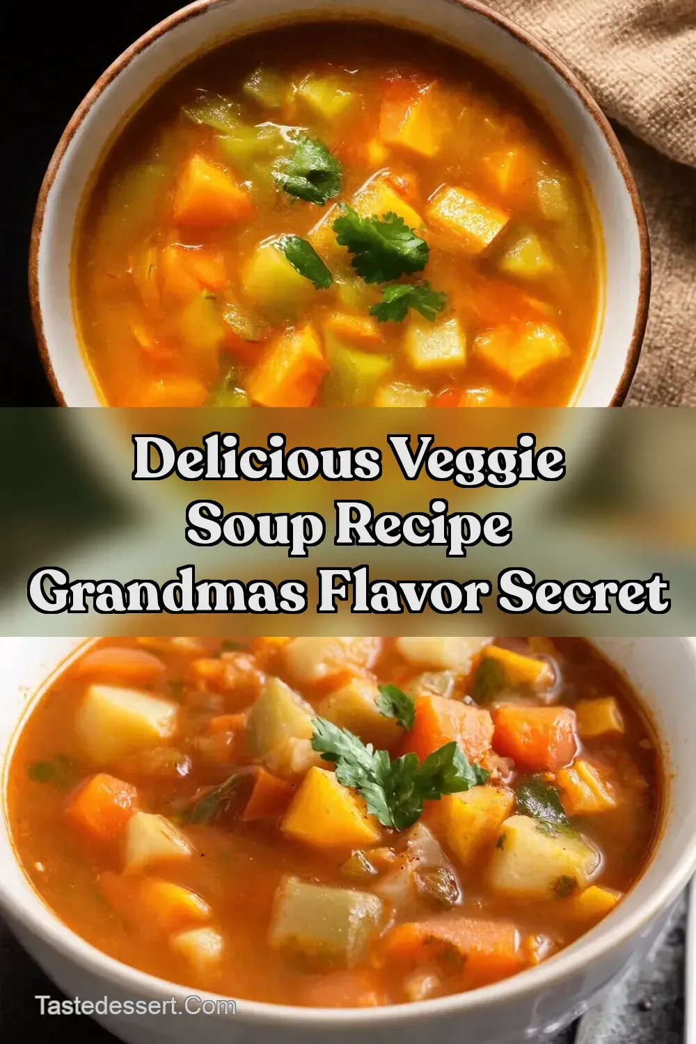 Hearty Vegetable Soup Recipe Grandmas HuginaBowl - Taste…