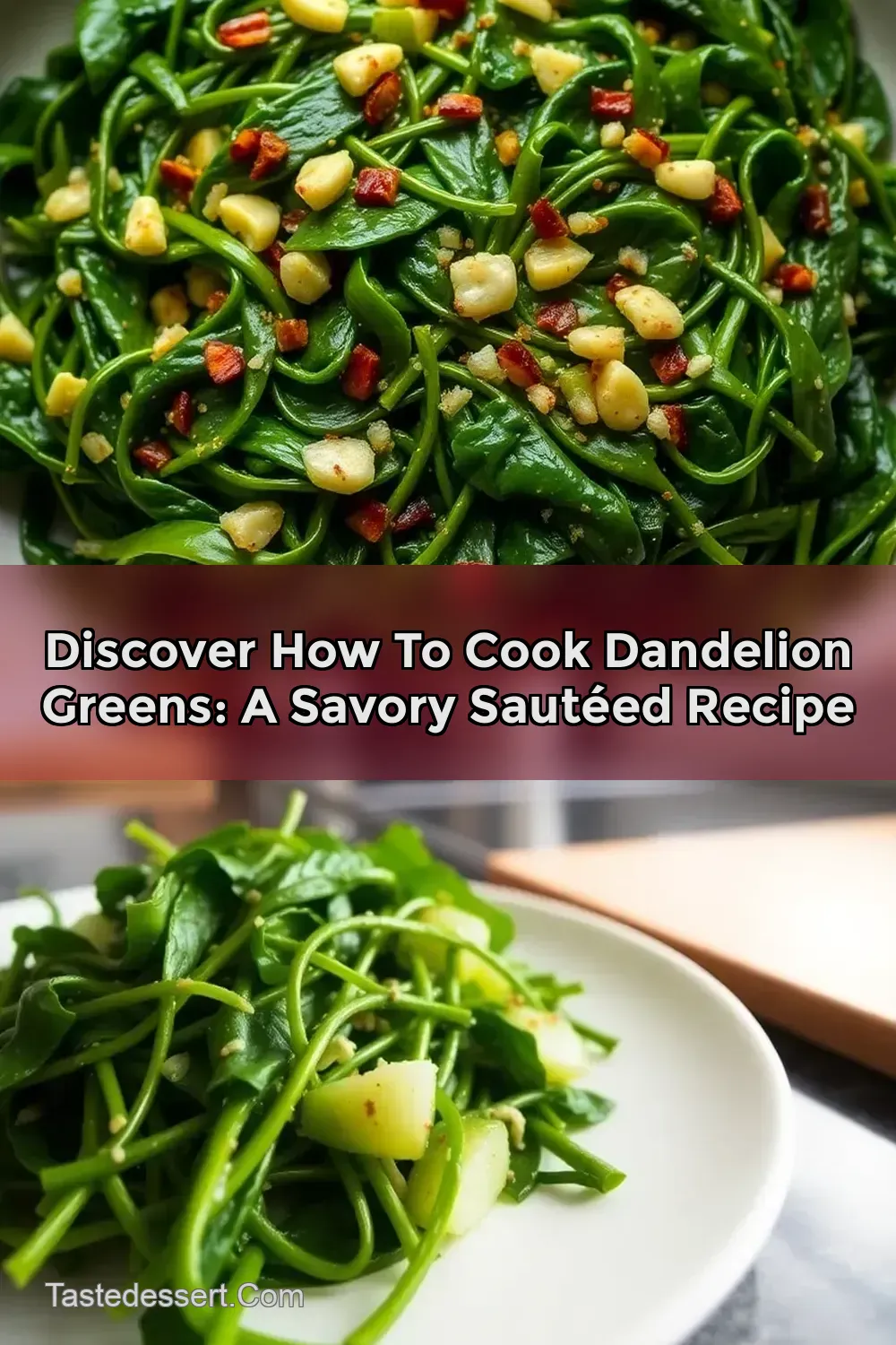 How to Cook Dandelion Greens: Savory Sautéed Delight with…