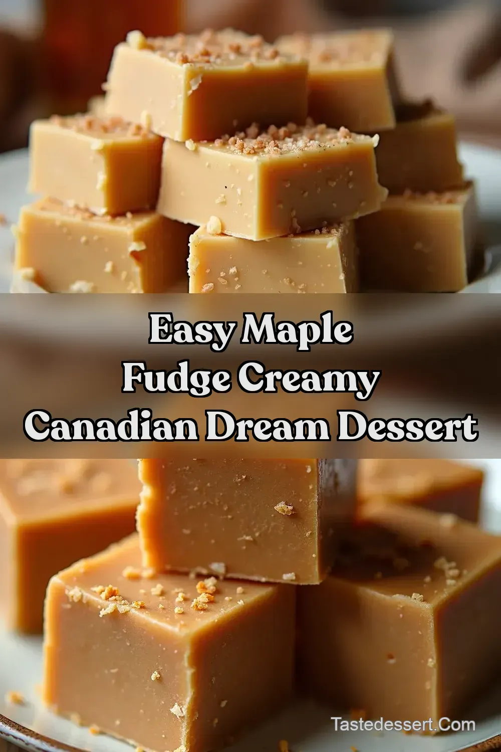 Oh Canada Dreamy Homemade Maple Fudge Recipe - Taste Dessert