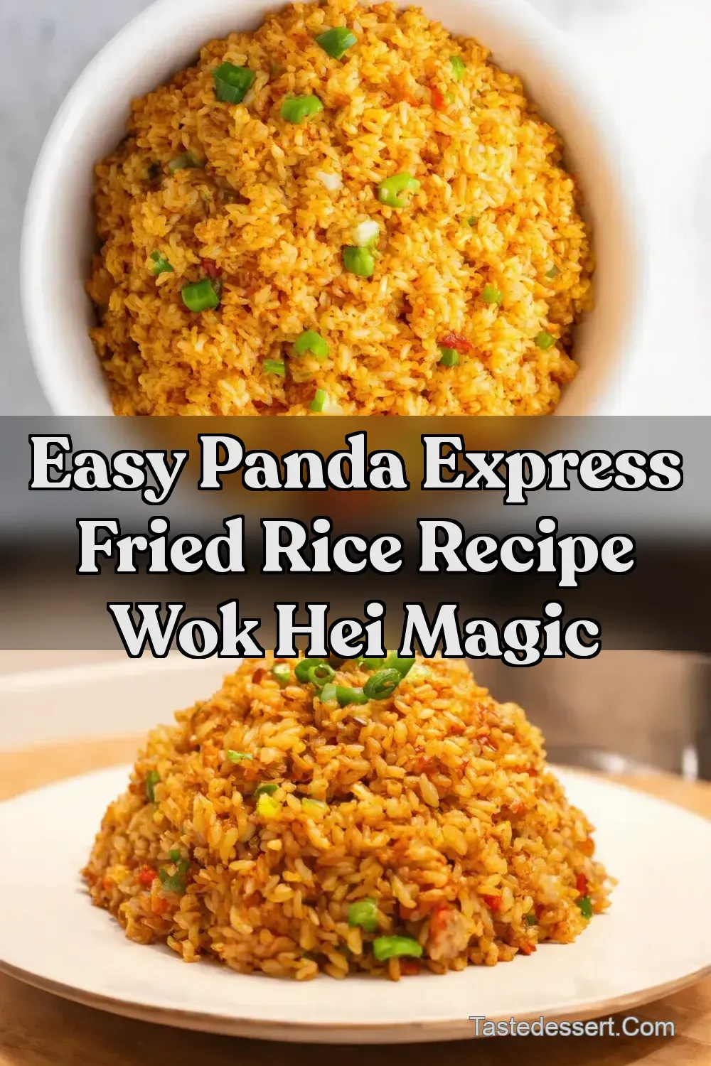 Panda Express Fried Rice Recipe Wok Hei at Home - Taste…
