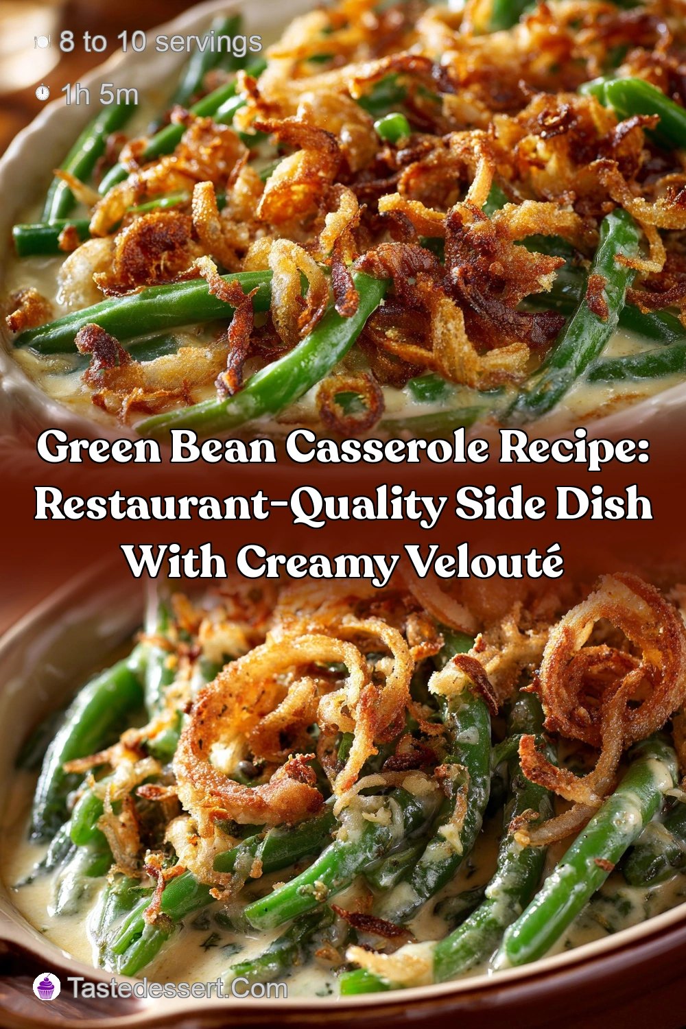 Green Bean Casserole Recipe: Scratch-Made Velouté Fresh…