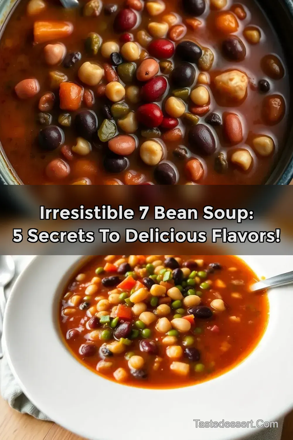 Hearty 7 Bean Soup: A Deliciously Wholesome Hug in a Bowl