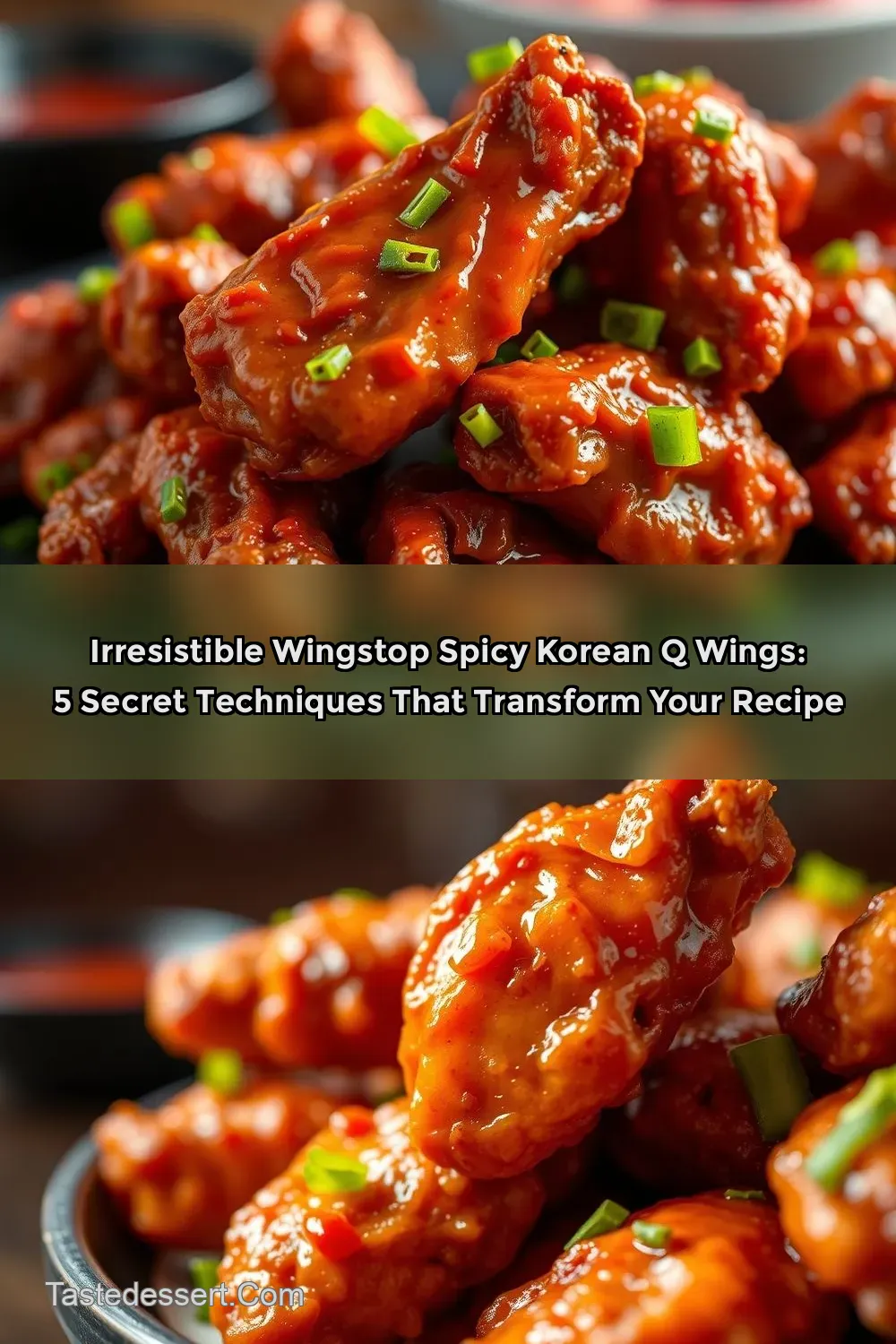My Easy & Juicy Wingstop Spicy Korean Q Wings Recipe