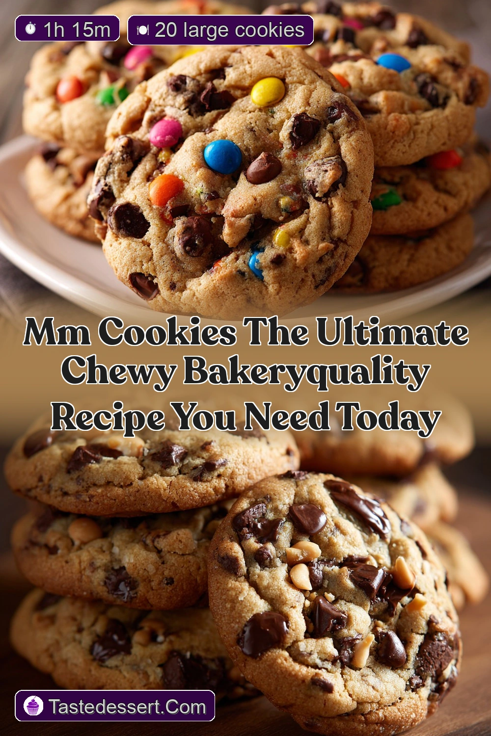 MM Cookies The Ultimate Chewy BakeryStyle MMs Recipe