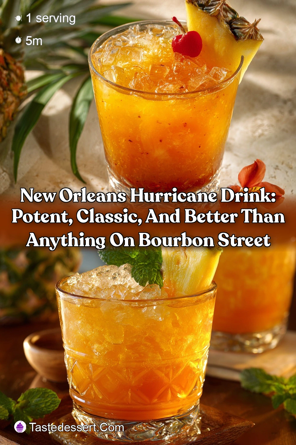 New Orleans Hurricane Drink Recipe: The Ultimate Tropical…