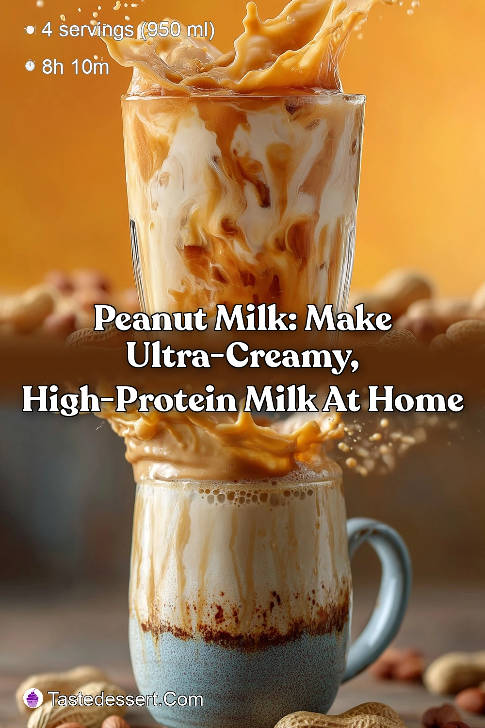 Peanut Milk: The Ultimate Creamy High Protein Homemade…