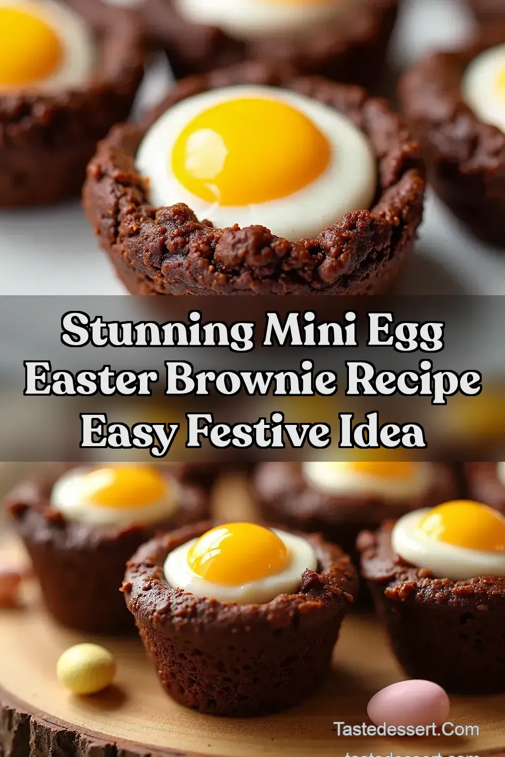 Mini Egg Brownie Nests The Cutest Easter Themed Desserts