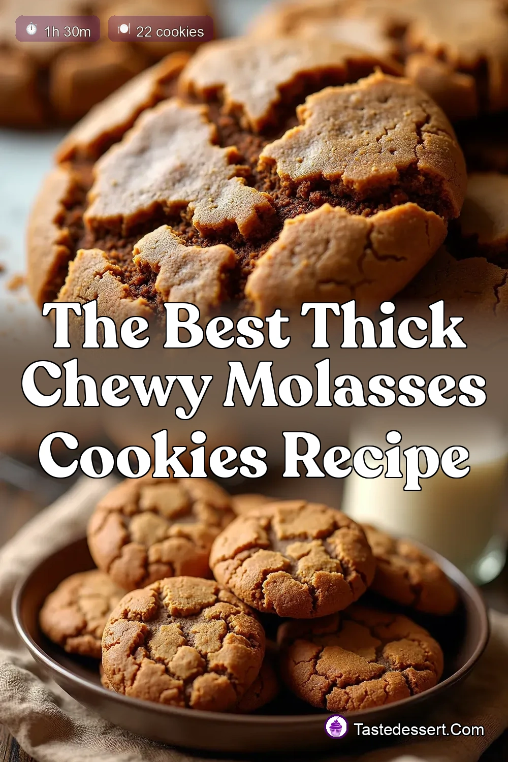 Irresistibly Soft Chewy Molasses Cookies Recipe - Taste…