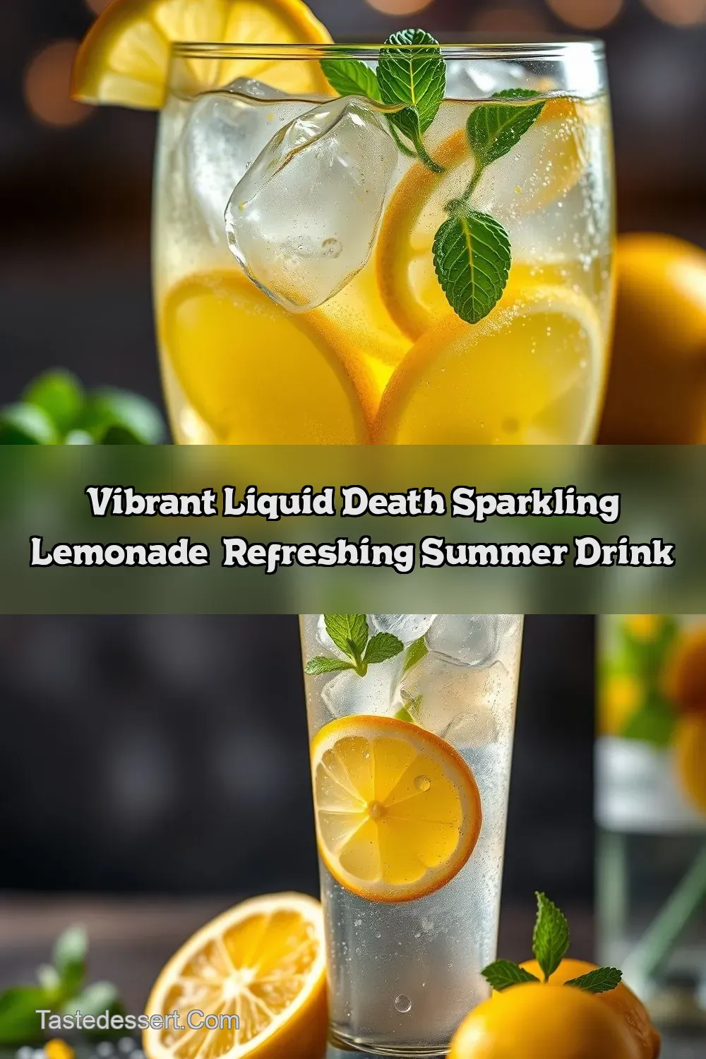 Refreshing Liquid Death Sparkling Lemonade Elixir: Is…