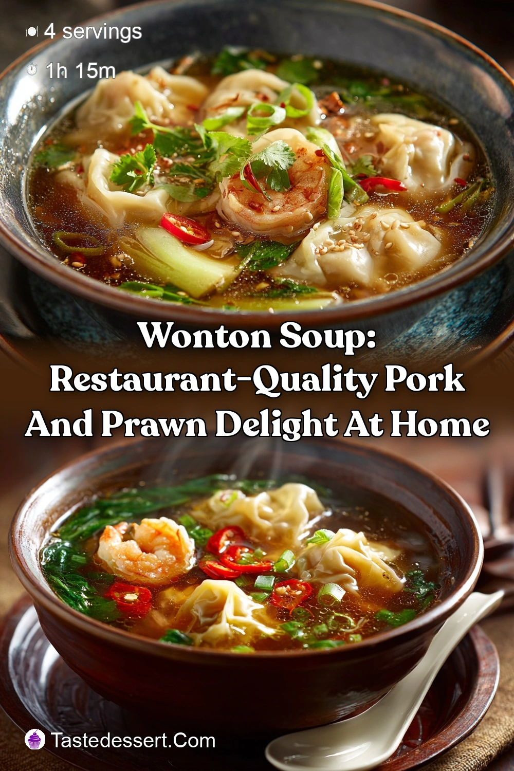 Wonton Soup: Classic Pork and Prawn Recipe (Ultimate Hug)