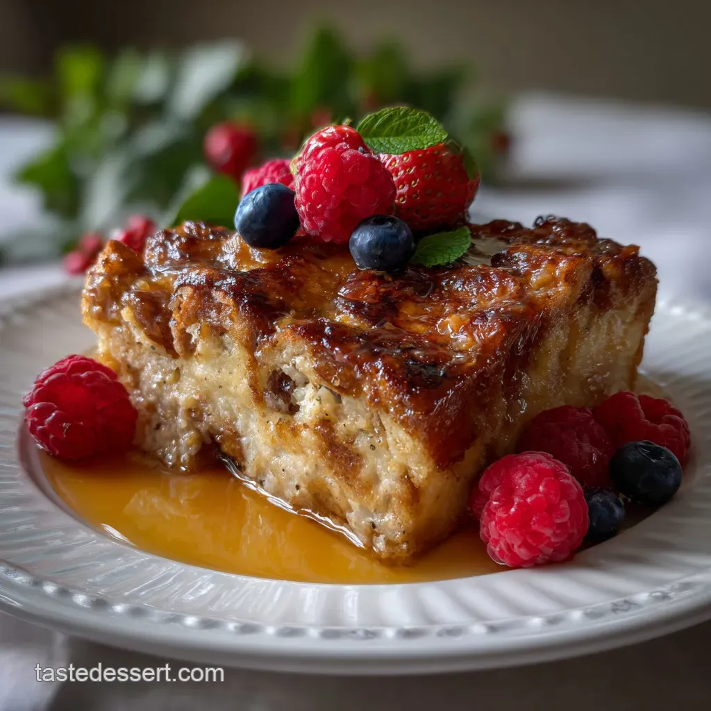 Overnight French Toast Casserole: Custard Soak - Taste…