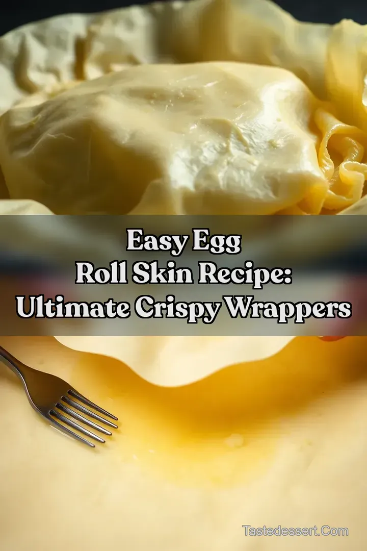 How to Make Egg Roll Wrappers: Crispy & Golden Goodness!