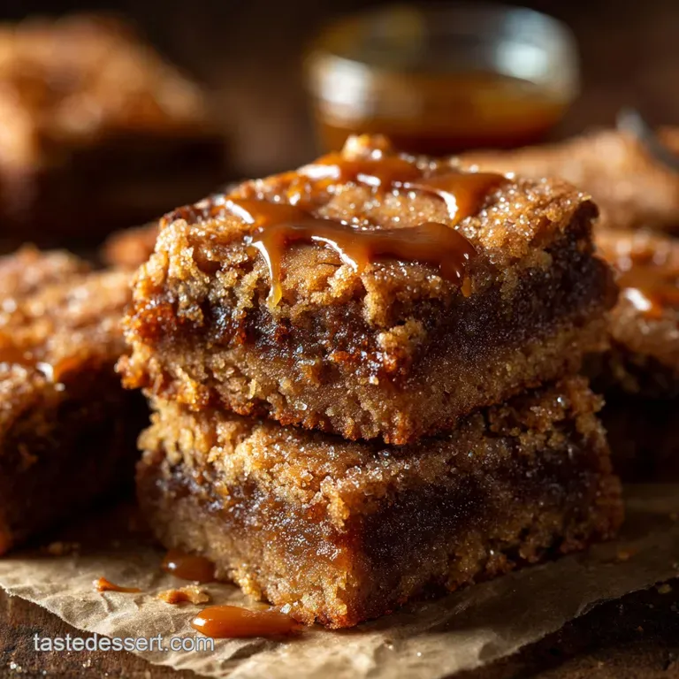 Chewy Brown Butter Maple Blondies Recipe Crackly Top Secrets
