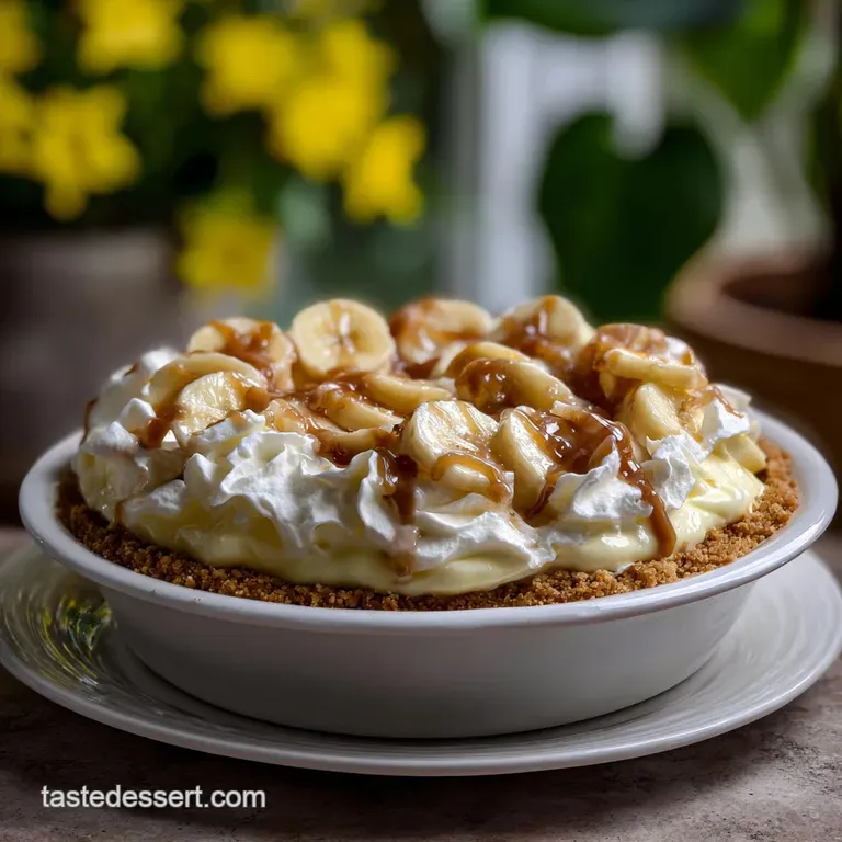 Easy Homemade Banana Cream Pie: Velvety Custard Recipe
