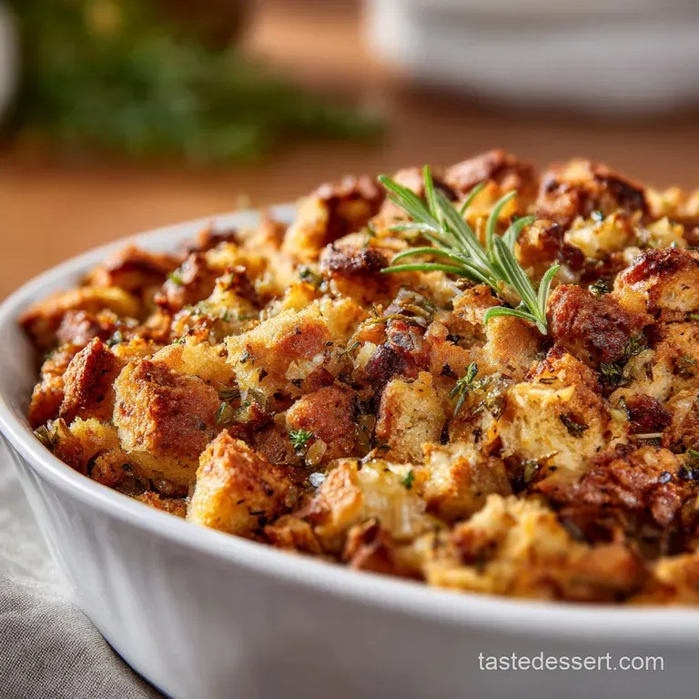 Grandmas Thanksgiving Stuffing: Proper Sage and Butter…