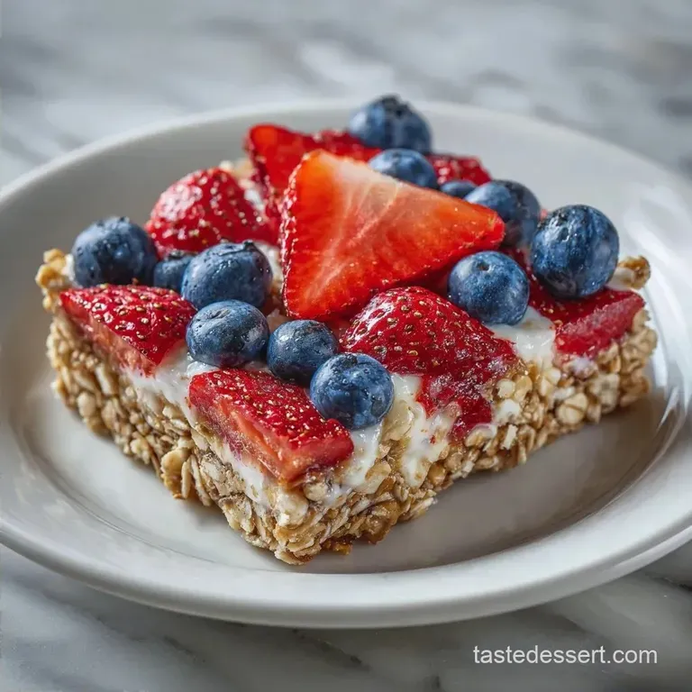 Healthy Fruit Flag Dessert in 45 Minutes - Taste Dessert
