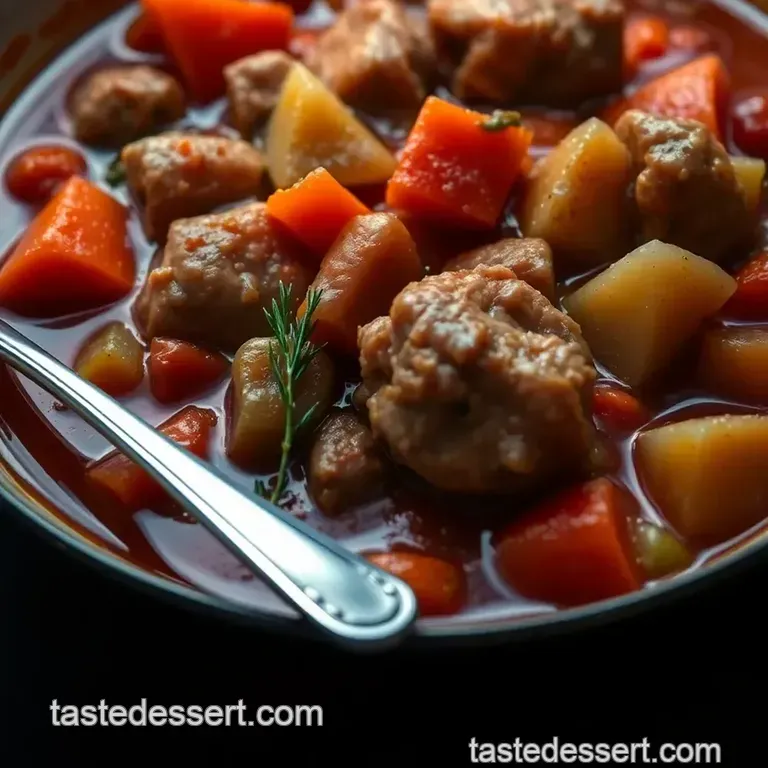 Comforting Turkey Neck Meat Stew: A Hearty Family Favourite